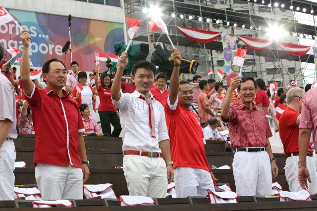 From right: East Coast Group Representation Constituency