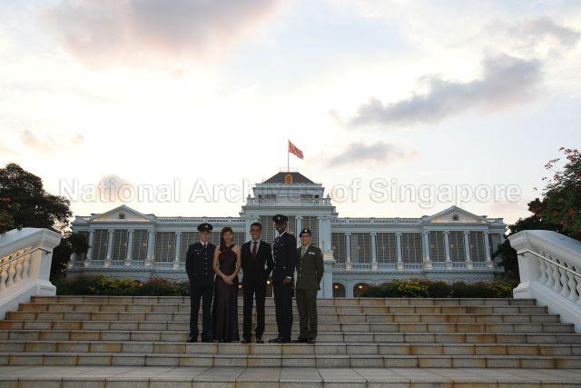 From left: Timothy Yap Wei Hang, Stephanie Siow Su Lyn, I