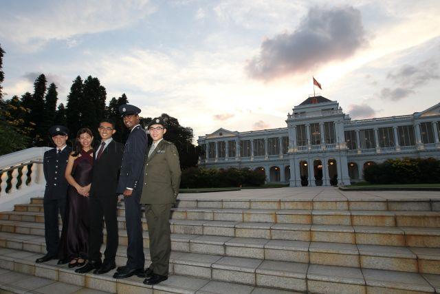From left: Timothy Yap Wei Hang, Stephanie Siow Su Lyn, I