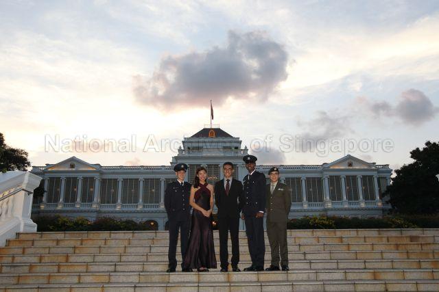 From left: Timothy Yap Wei Hang, Stephanie Siow Su Lyn, I