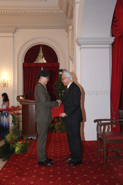 Scott Ang Yiqiang is receiving the President's Scholarship