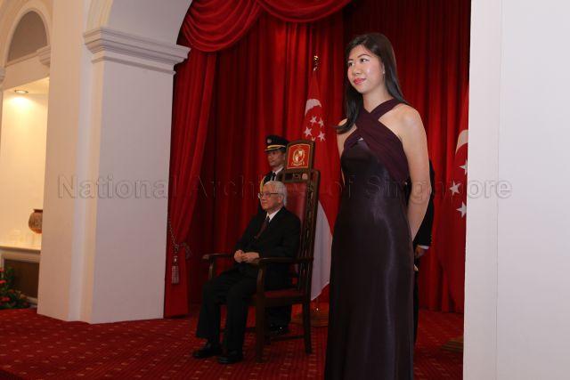 President Tony Tan is officiating at President's Scholarship