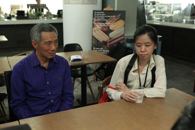Prime Minister Lee Hsien Loong and Dr Yeo Sze Ling, a