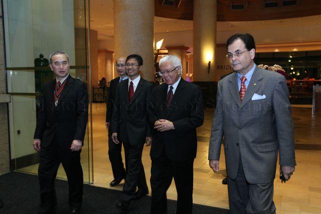 President Tony Tan Keng Yam is leaving Induction Comitia