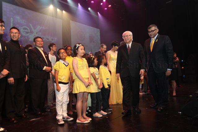 President Tony Tan, Chief Justice Sundaresh Menon (wearing
