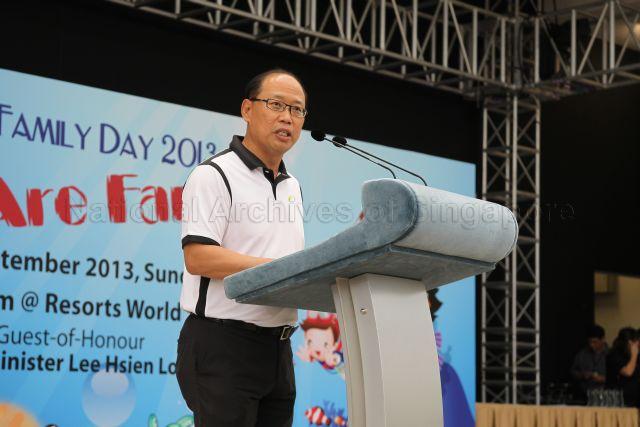 Member of Parliament (Jurong) David Ong (Chairman of