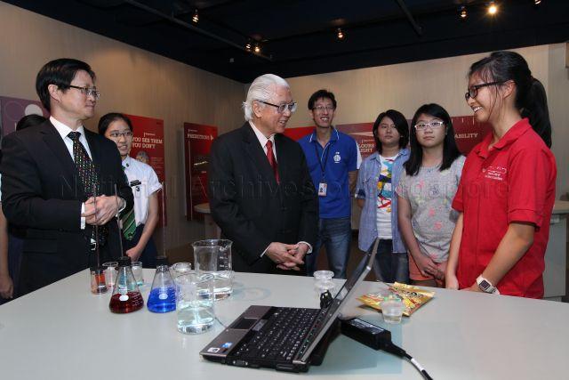 Taken at: The Launch of â€œSketches of Scienceâ€ Exhibition