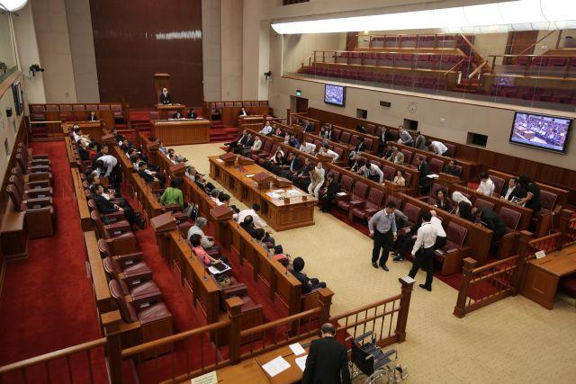 Taken at: Parliament Seating at Parliament House Pictured: