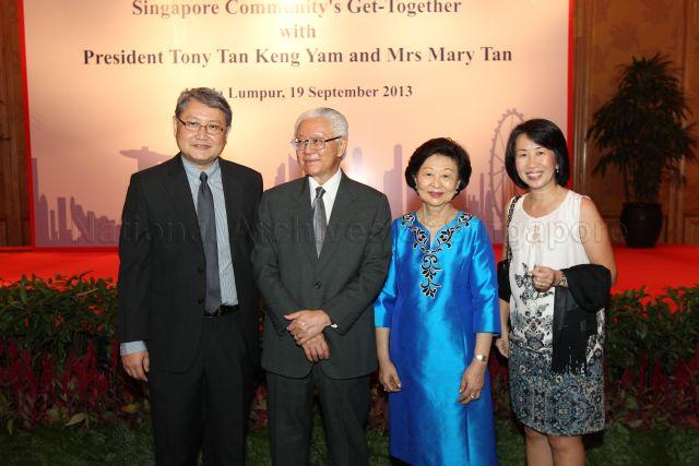 Taken at: Singapore community's get-together with President