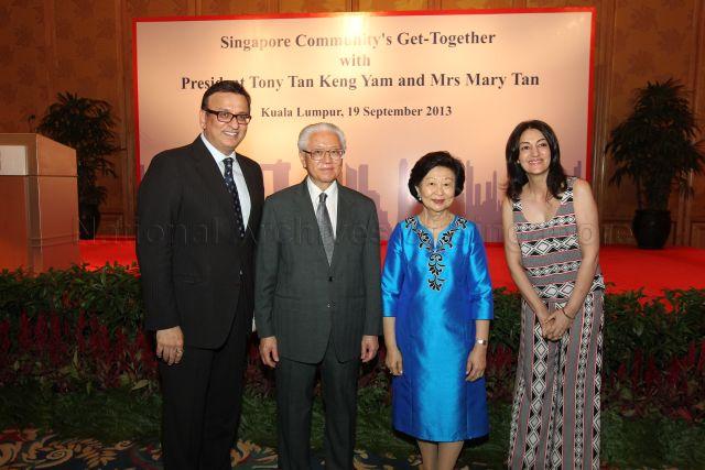 Taken at: Singapore community's get-together with President
