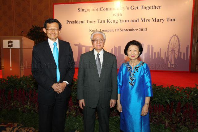 Taken at: Singapore community's get-together with President