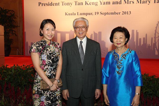 Taken at: Singapore community's get-together with President