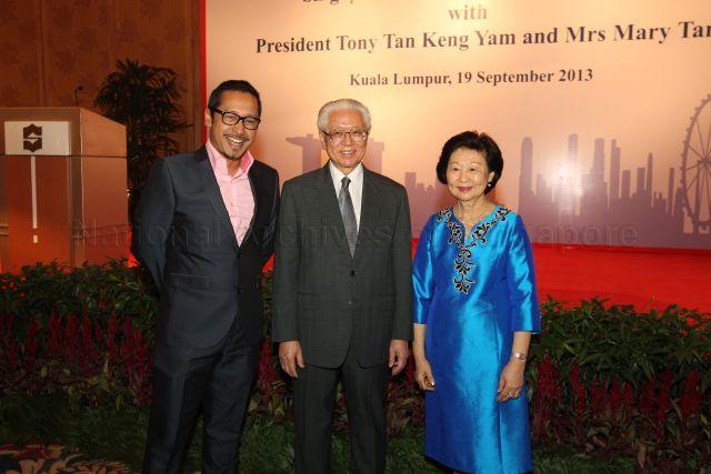 Taken at: Singapore community's get-together with President