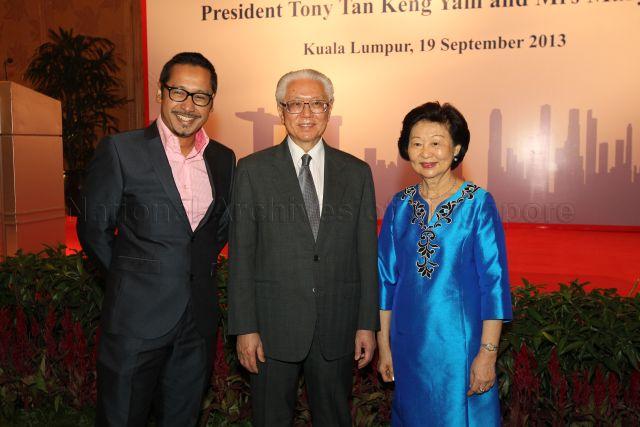 Taken at: Singapore community's get-together with President