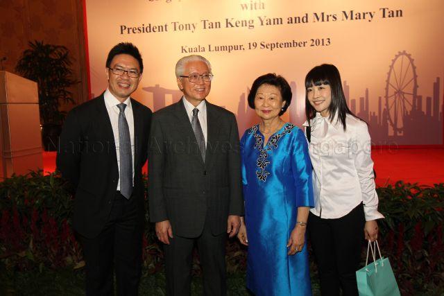 Taken at: Singapore community's get-together with President