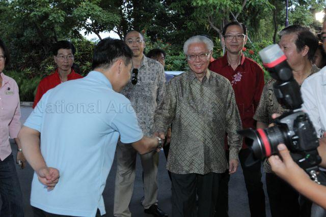 President Tony Tan, (3rd from left) Singapore Press Holding