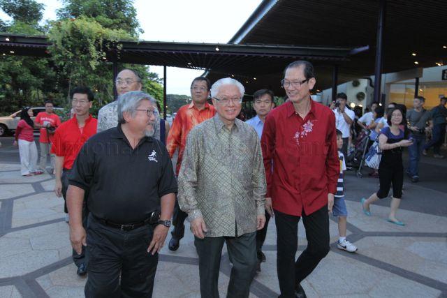 President Tony Tan, (2nd from left) Singapore Press Holding
