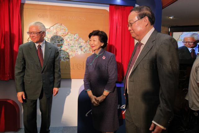 President Tony Tan and his wife Mrs Mary Tan, and Singapore