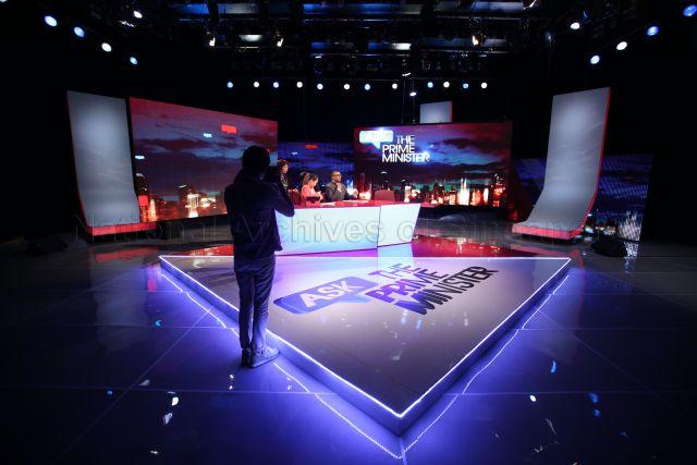 Seated and from left are Channel NewsAsia (CNA) Presenter