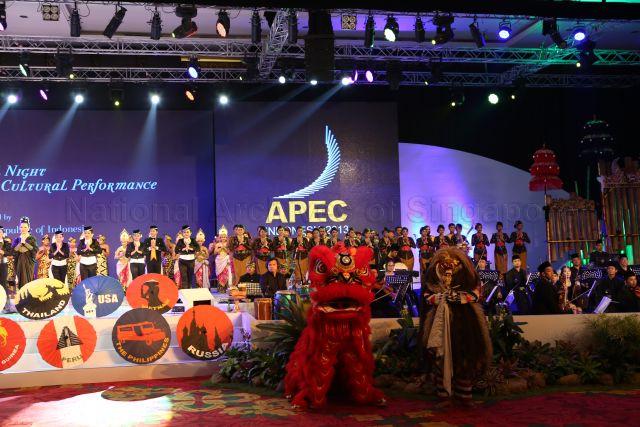 Taken at: APEC 2013 Gala Dinner at the Bali Nusa Dua