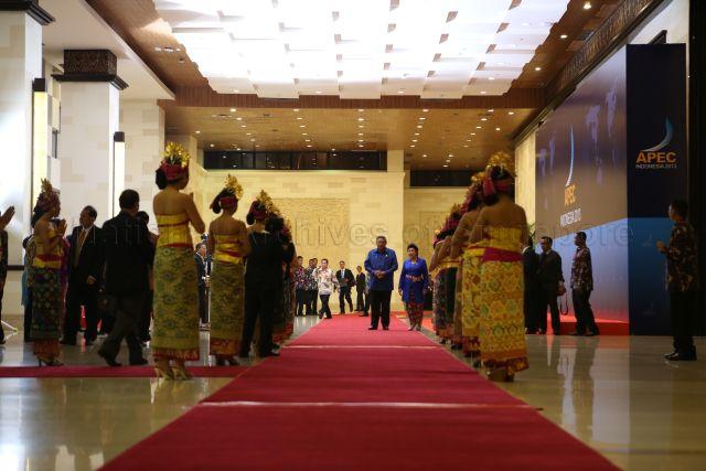 Taken at: APEC 2013 Gala Dinner at the Bali Nusa Dua