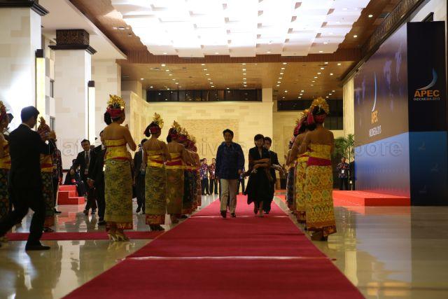 Taken at: APEC 2013 Gala Dinner at the Bali Nusa Dua