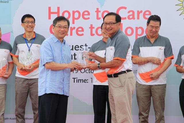 Taken at: SingHealth President's Challenge 2013 Cheque