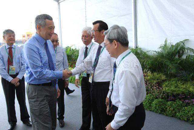 Taken at: Official Opening Ceremony of the Sembmarine