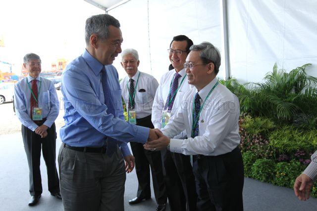 Taken at: Official Opening Ceremony of the Sembmarine