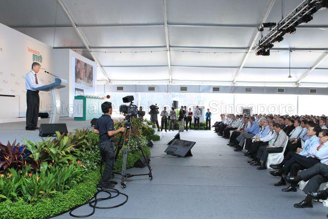 Taken at: Official Opening Ceremony of the Sembmarine