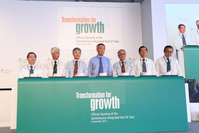 Taken at: Official Opening Ceremony of the Sembmarine