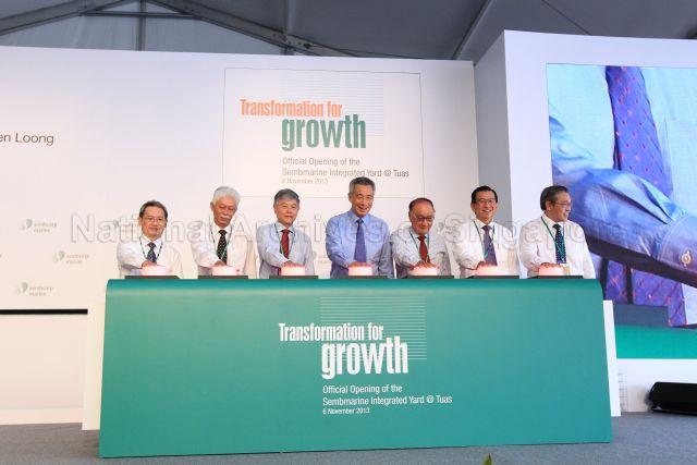 Taken at: Official Opening Ceremony of the Sembmarine