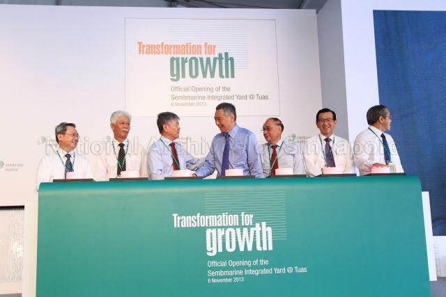 Taken at: Official Opening Ceremony of the Sembmarine