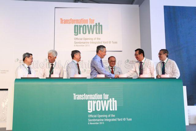 Taken at: Official Opening Ceremony of the Sembmarine