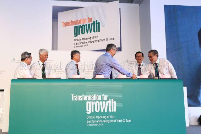 Taken at: Official Opening Ceremony of the Sembmarine