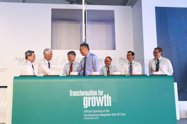 Taken at: Official Opening Ceremony of the Sembmarine