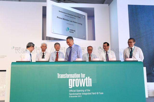 Taken at: Official Opening Ceremony of the Sembmarine