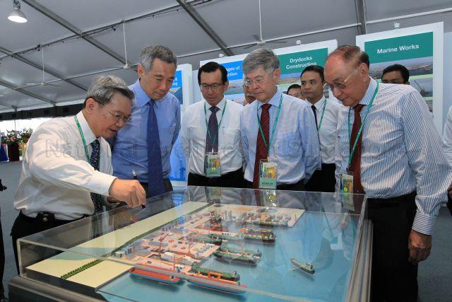 Taken at: Official Opening Ceremony of the Sembmarine