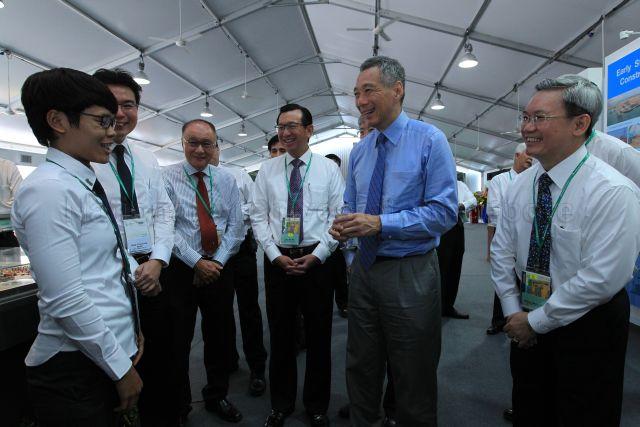 Taken at: Official Opening Ceremony of the Sembmarine