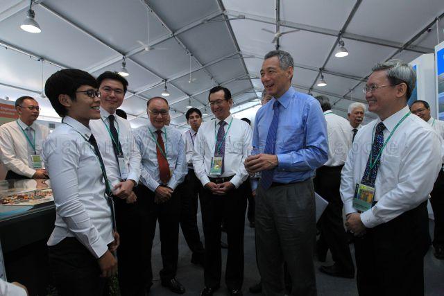 Taken at: Official Opening Ceremony of the Sembmarine