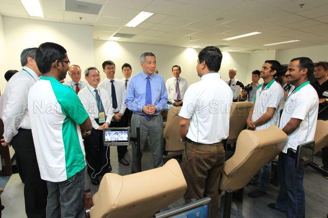 Taken at: Official Opening Ceremony of the Sembmarine