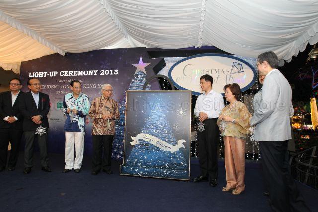 Taken at: Christmas On A Great Street light-up ceremony 2013