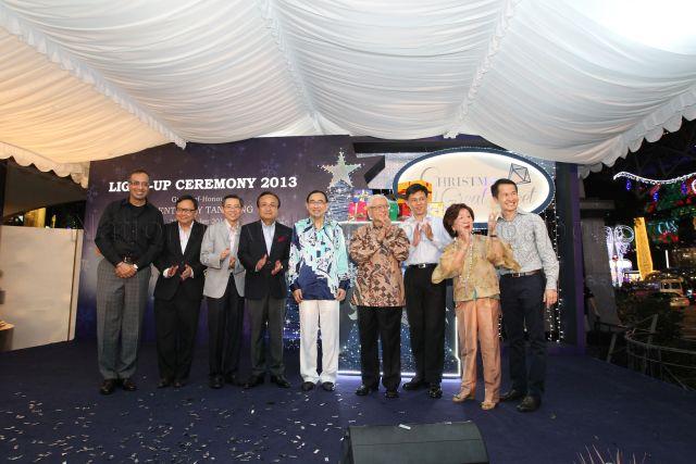 Taken at: Christmas On A Great Street light-up ceremony 2013