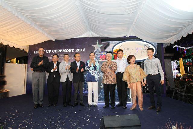 Taken at: Christmas On A Great Street light-up ceremony 2013