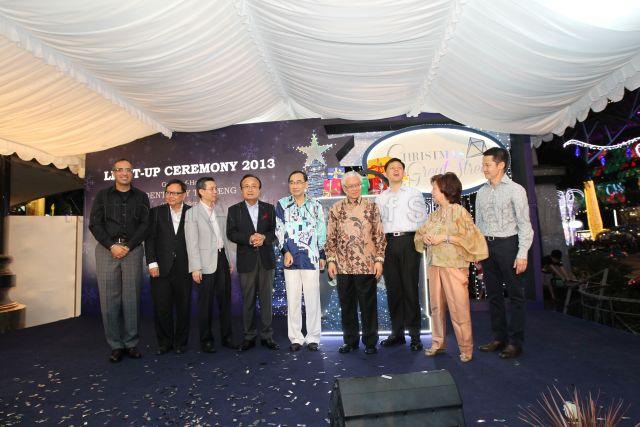 Taken at: Christmas On A Great Street light-up ceremony 2013