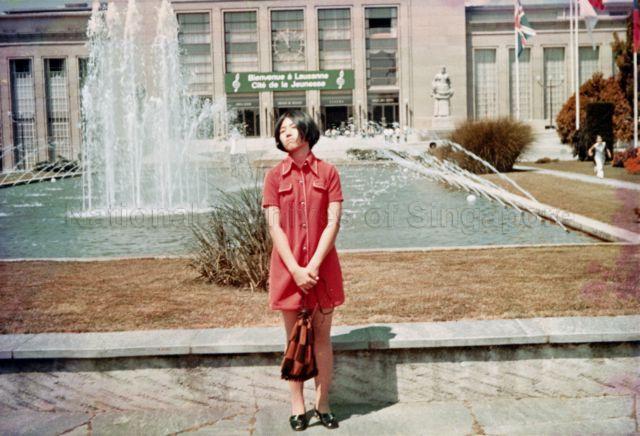 Goh Soon Tioe's daughter, Patricia Goh in Lausanne,