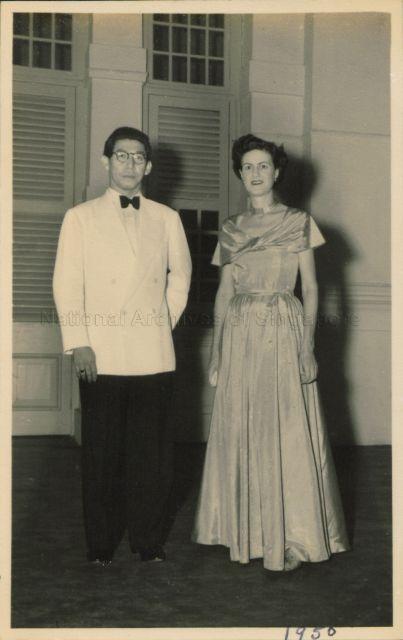 Goh Soon Tioe with accompanist Ms Noreen Stokes