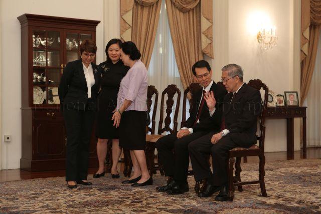 Taken at: Swearing-in and Re-appointment Ceremony of Mr Chao