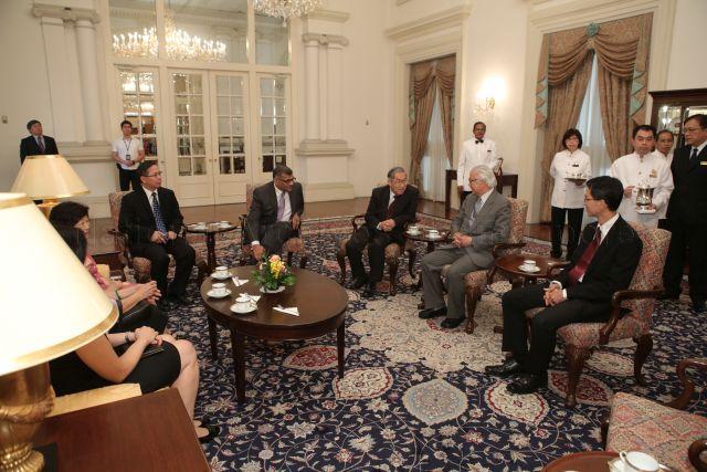 Taken at: Swearing-in and Re-appointment Ceremony of Mr Chao