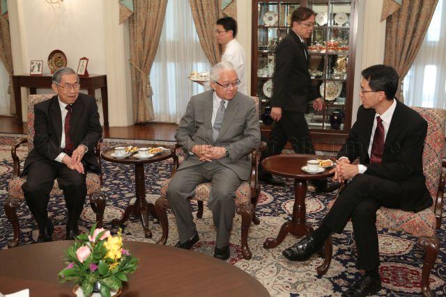 Taken at: Swearing-in and Re-appointment Ceremony of Mr Chao